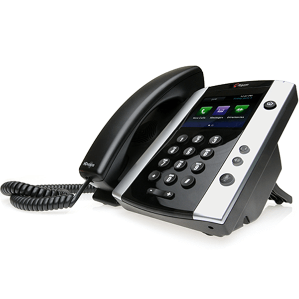 Polycom VVX 600 VoIP Telephone in Black | Headset Store